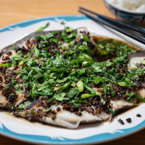 Steamed Black Bean Fish – Flo Lum