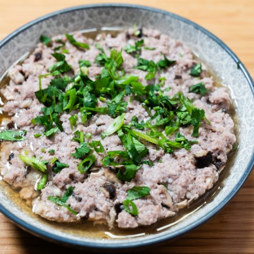 Steamed Pork Patty – Flo Lum